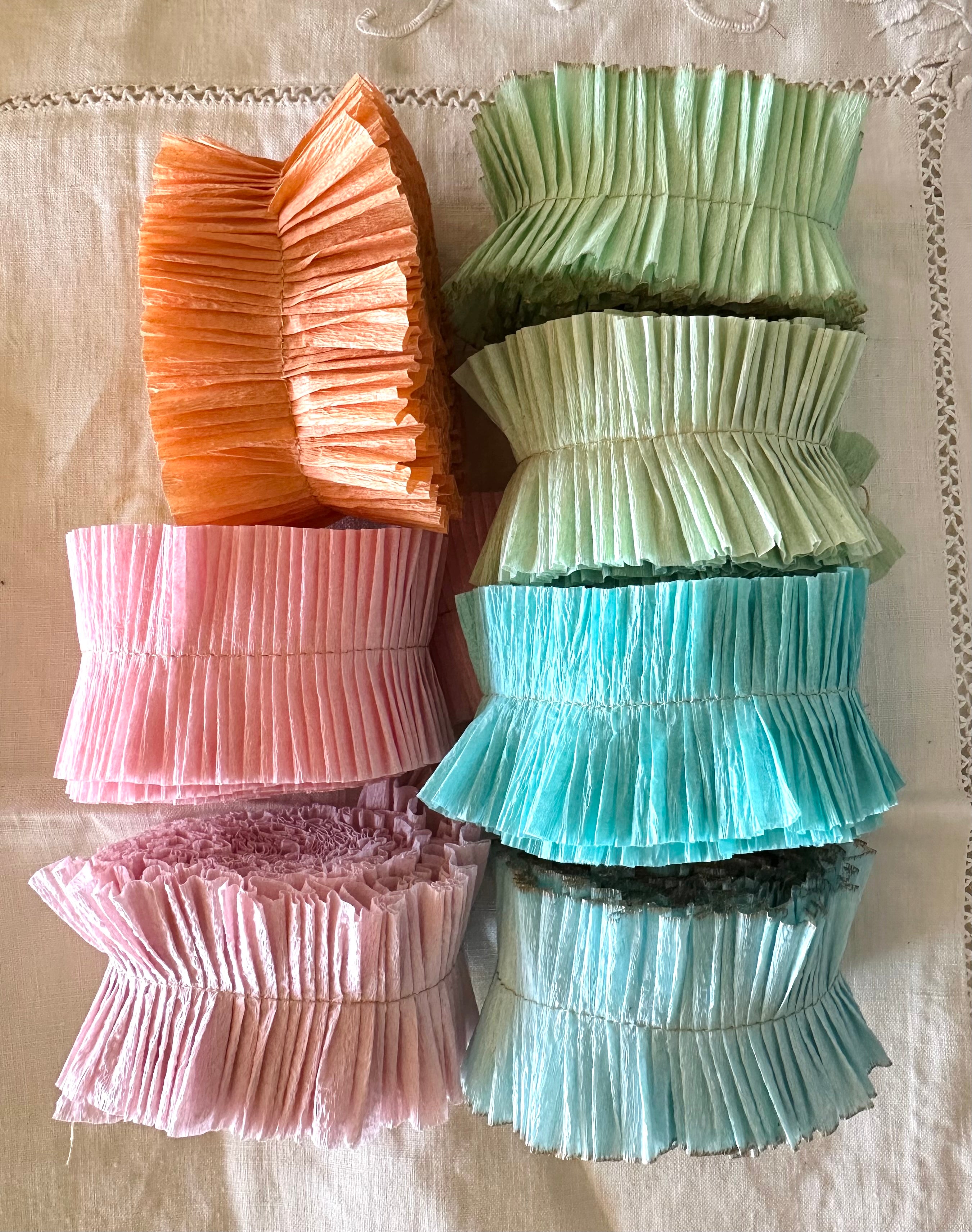 Spring Pastels Ruffle Collection by the Yard – JulieCollings