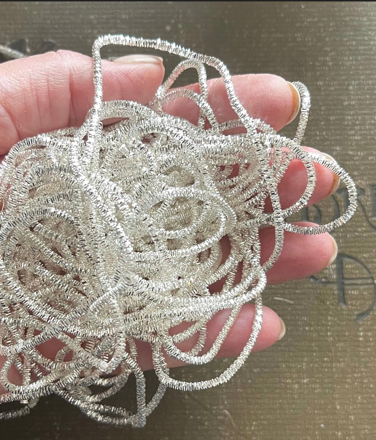 Sparkling Silver Bouillon Wire – JulieCollings